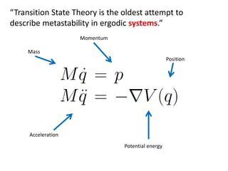 Transition State Theory | PDF