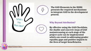 HGDG.HARMONIZE GENDER and developmentpptx | PPTX | Healthy Living