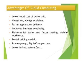 Cloud computing & Security presentation | PDF