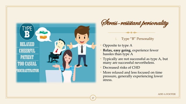 Stress, it types , types of personality A | PPT