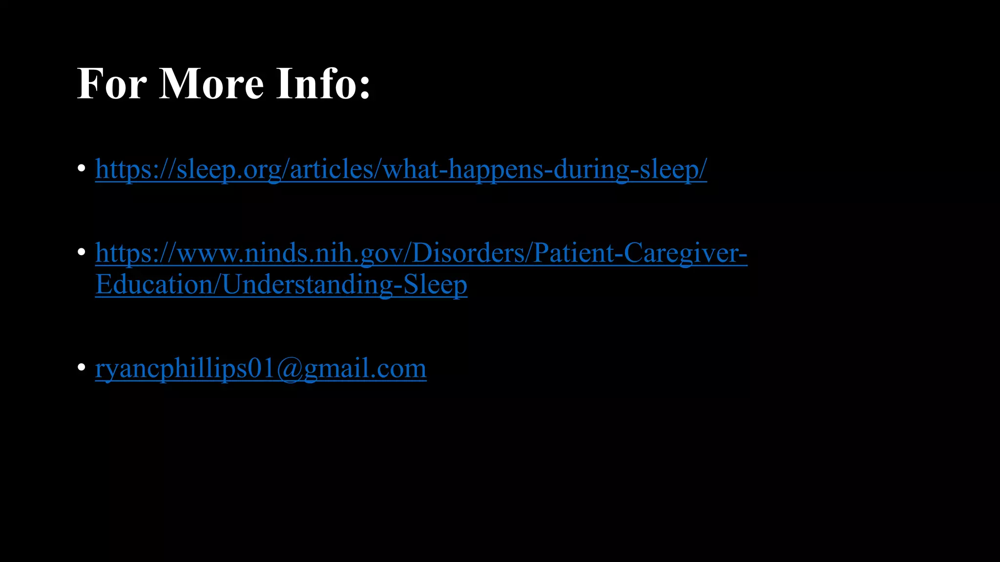 The Science of Sleep | PPTX