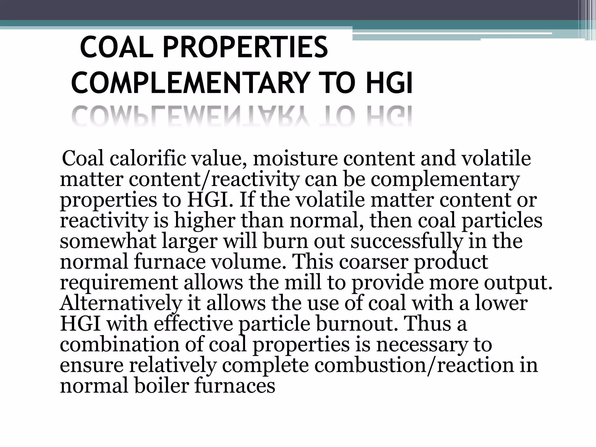 Hardgrove grindability index (HGI) | PPTX