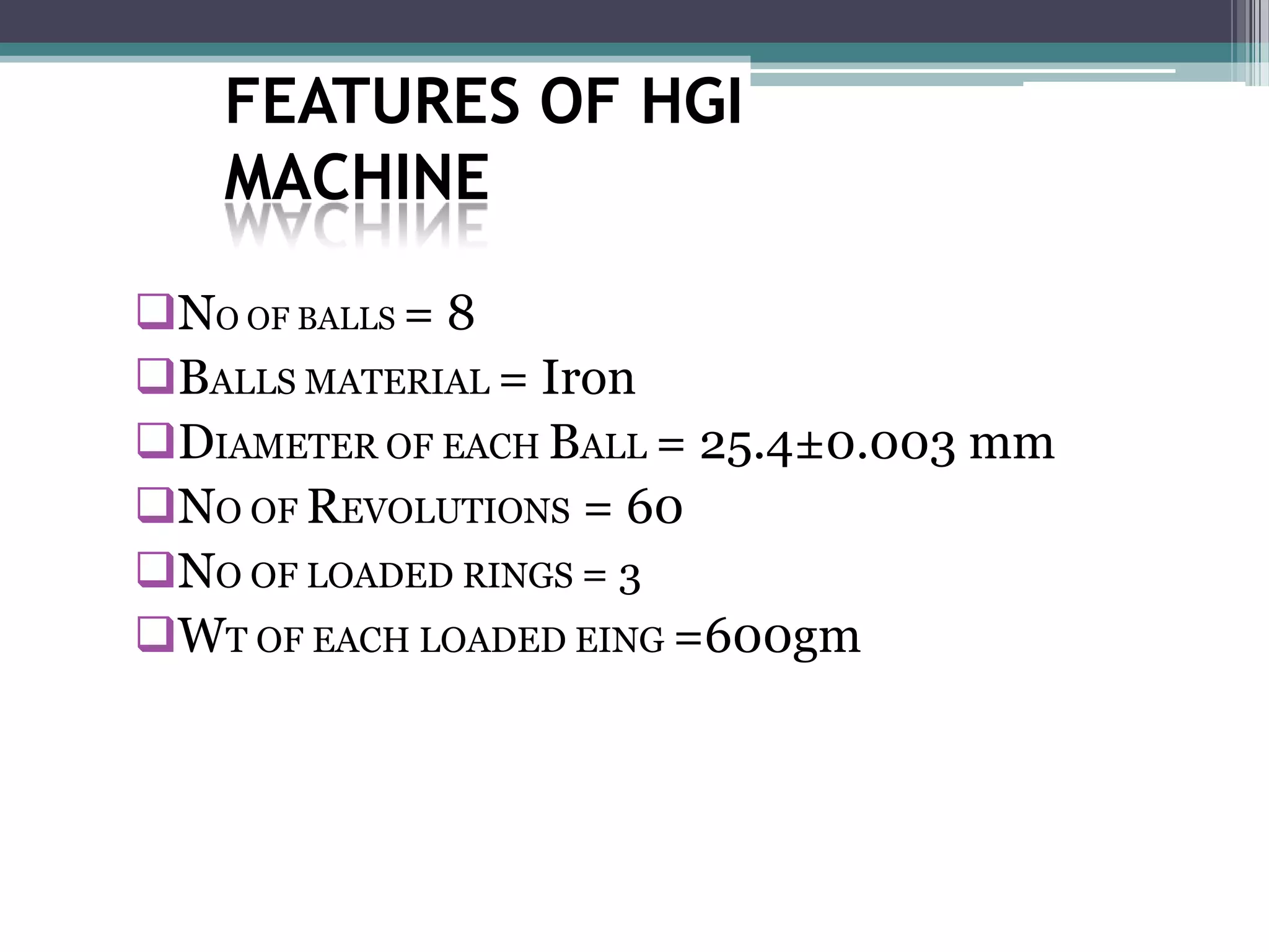 Hardgrove grindability index (HGI) | PPTX