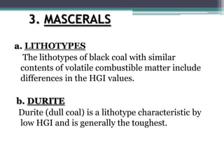 Hardgrove grindability index (HGI) | PPTX