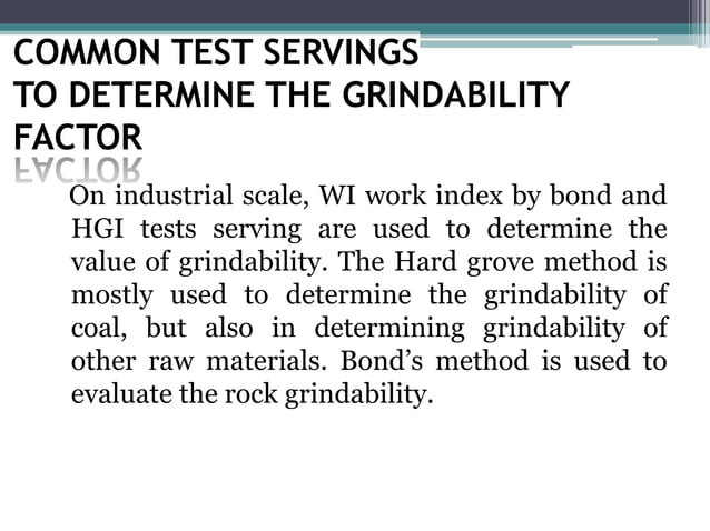 Hardgrove grindability index (HGI) | PPTX | Indoor Environmental ...