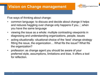 Sourcing lecture 2 ITSM Leadership and organizational Change | PPT