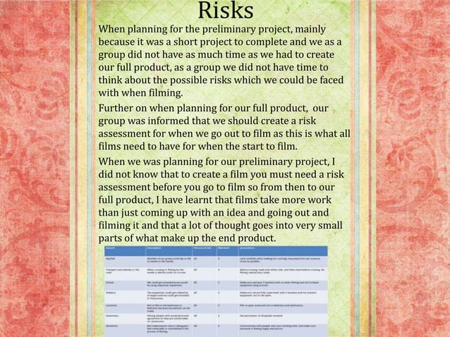 preliminary task | PPTX