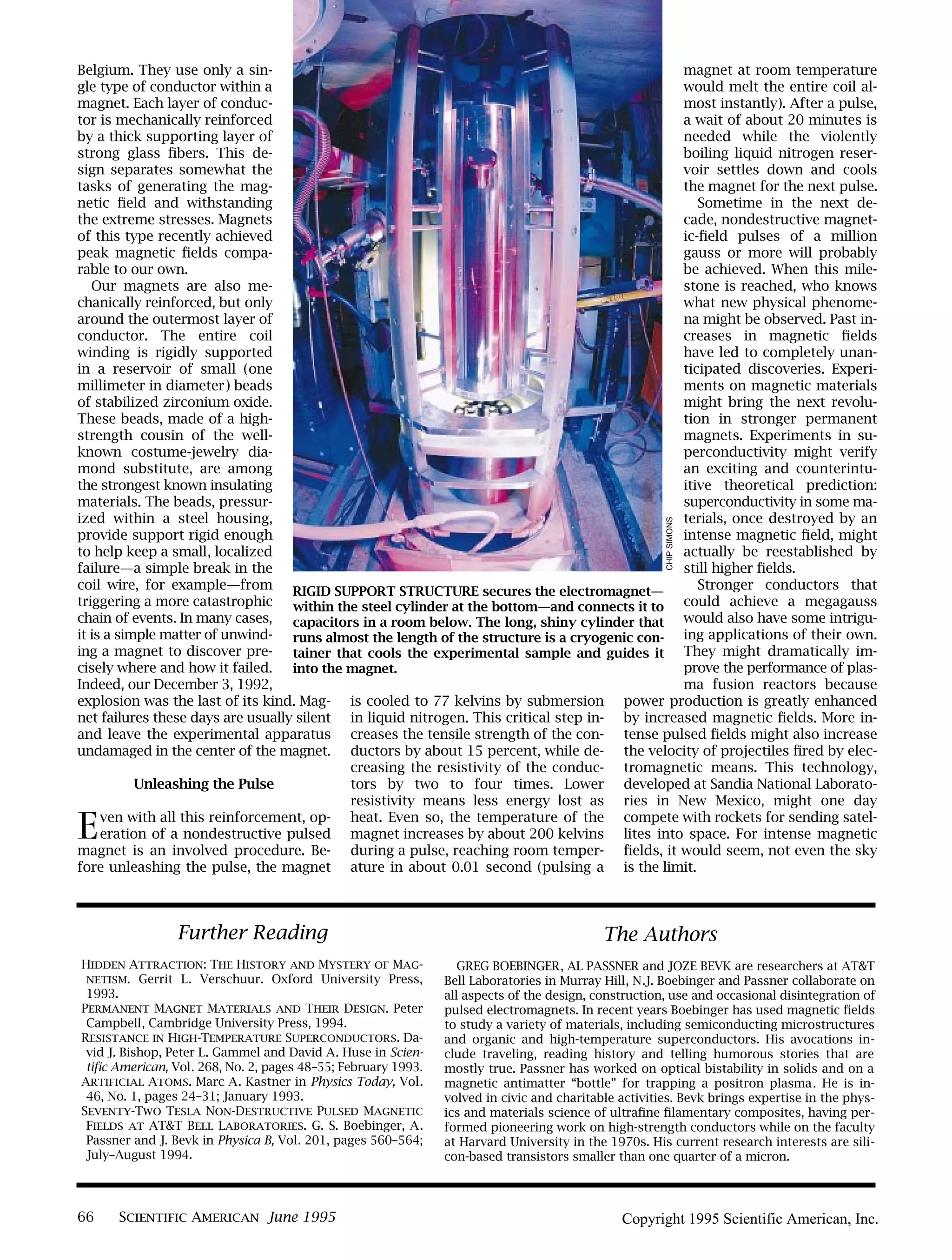 The world's strongest magnets by scientific american magazine | PDF