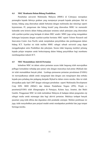 HGM239 : MSC MALAYSIA | PDF