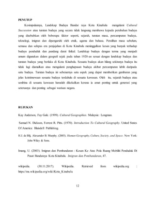 GEOGRAFI MANUSIA -TURUTAN BUDAYA | DOCX