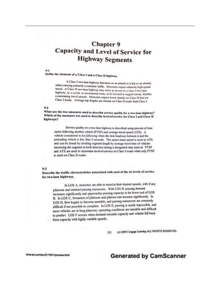 Transportation Engineering, Level of Services, Asphalt pavement design ...
