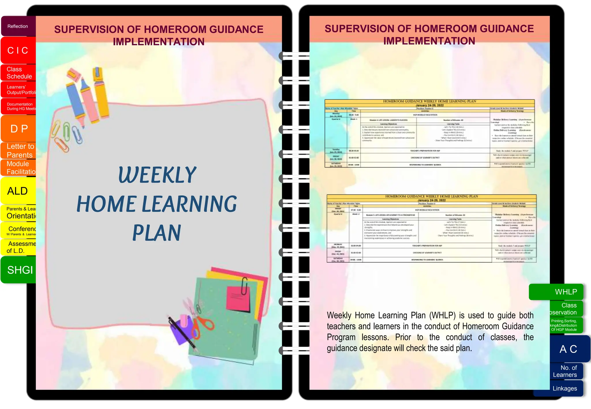 E portfolio for homeroom guidance pprogram | PPTX