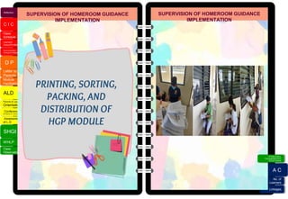 E portfolio for homeroom guidance pprogram | PPTX