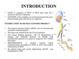 human genome project by varaprasad | PPTX