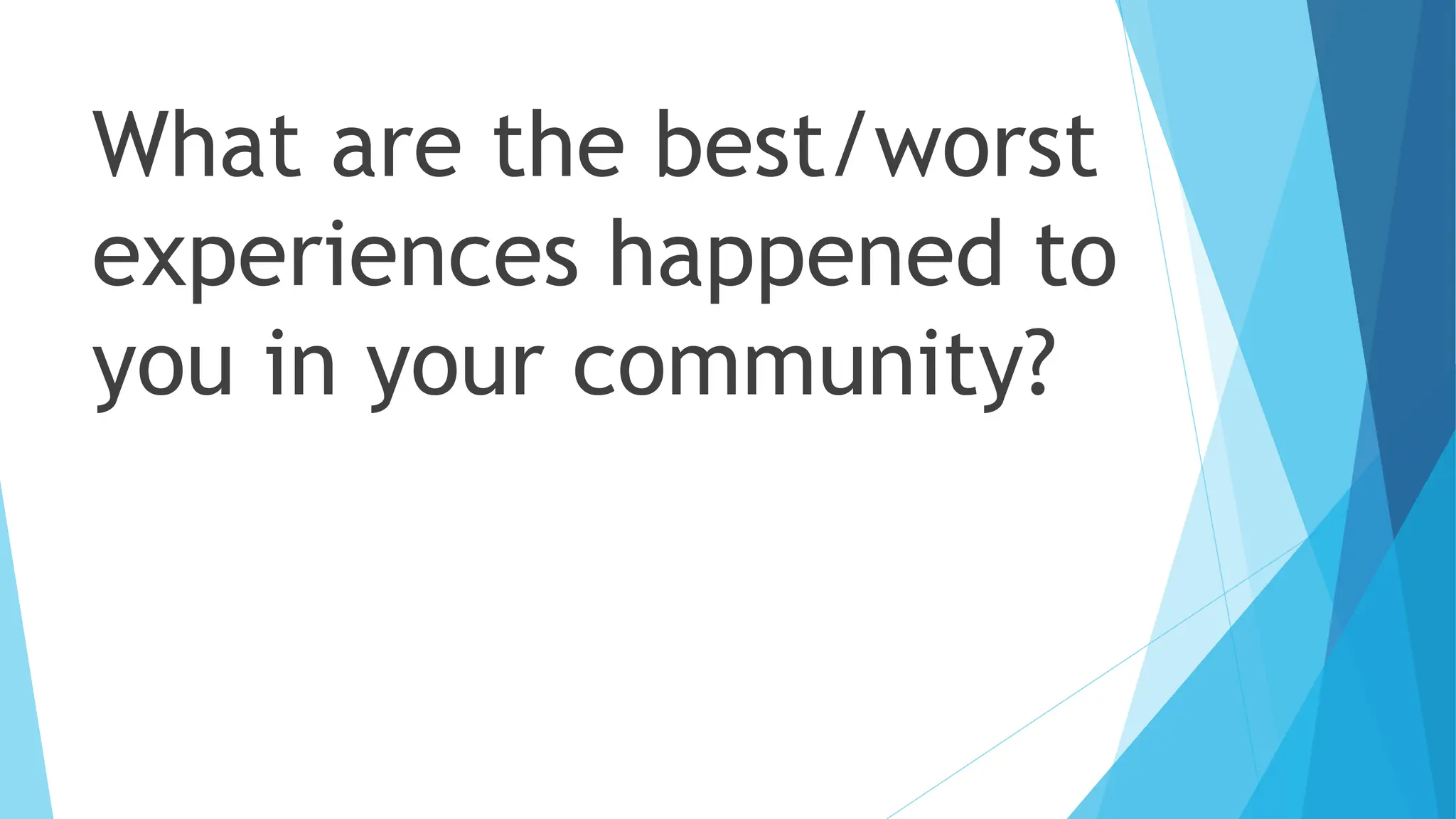 HGP 9.Shared Experiences are Shared developmentspptx | PPTX