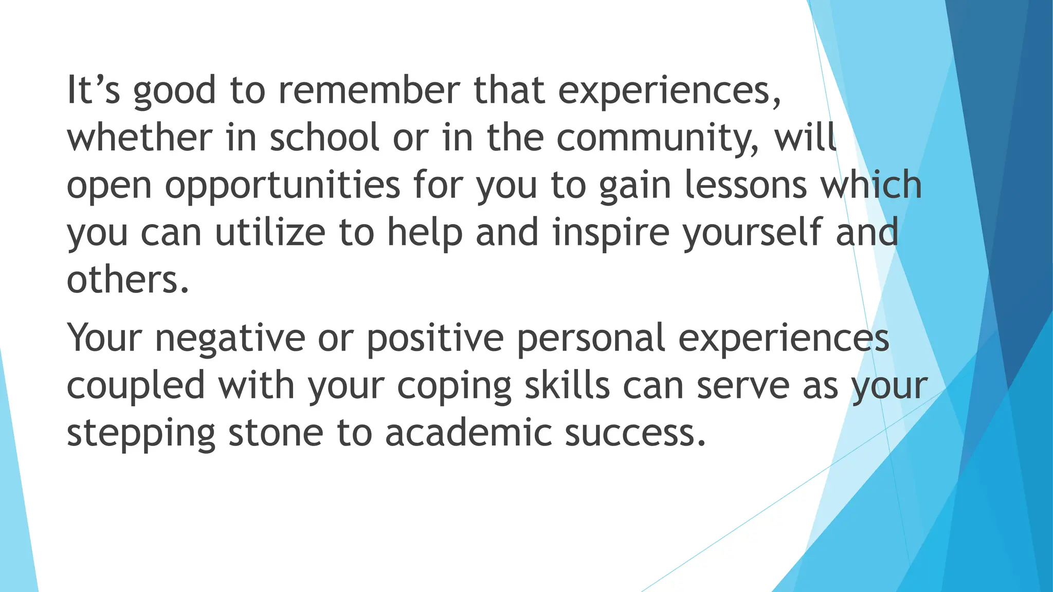 HGP 9.Shared Experiences are Shared developmentspptx | PPTX