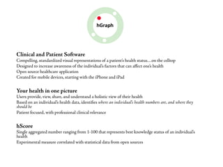 Health Datapalooza 2013: HDC Affiliates Apps Demos - Involution Studios ...