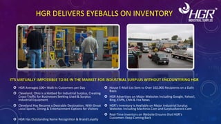 HGR Industrial Surplus 2018 Company Overview | PPTX