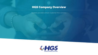 HGS Company Overview | PDF