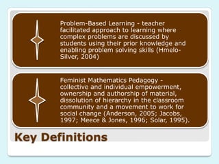 Revealing Dialogue in a Problem-Based Mathematics Classroom | PPT
