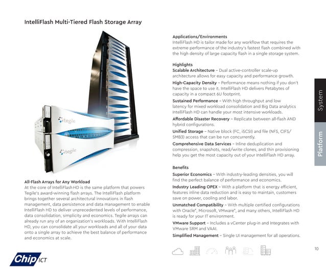 Chip ICT | Hgst storage brochure | PPT