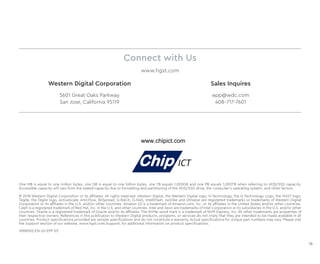 Chip ICT | Hgst storage brochure | PDF
