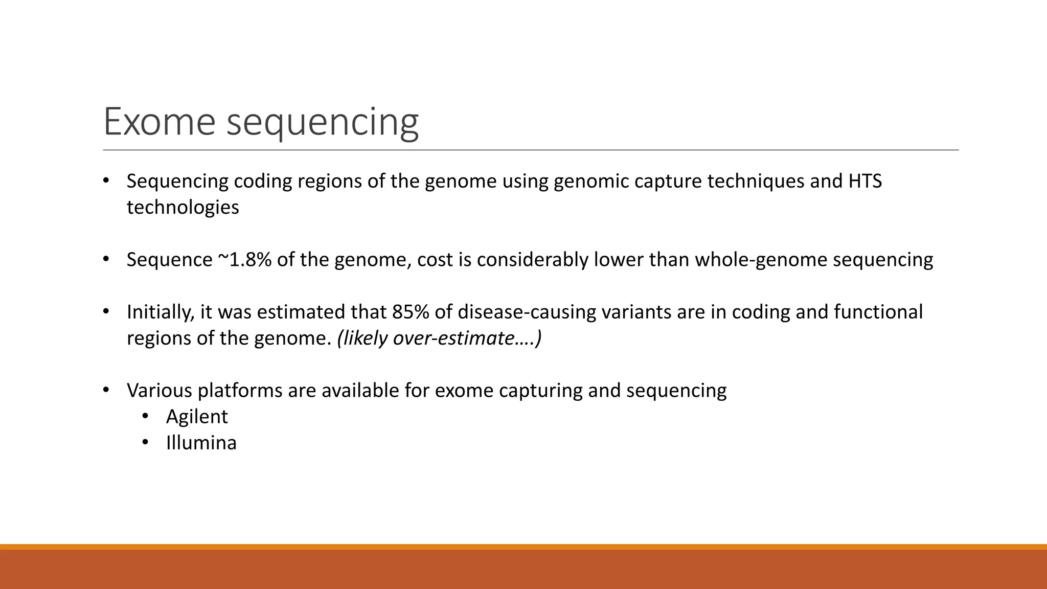 Exome sequence analysis | PDF