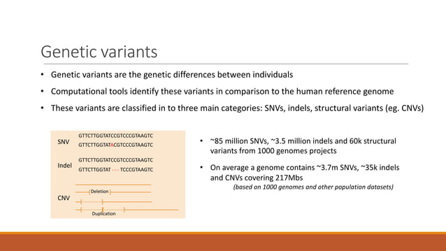 Exome sequence analysis | PDF