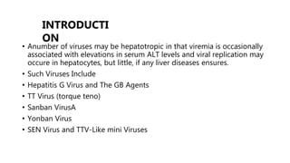 hepatitis G | PPTX