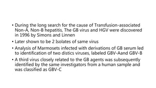 hepatitis G | PPTX