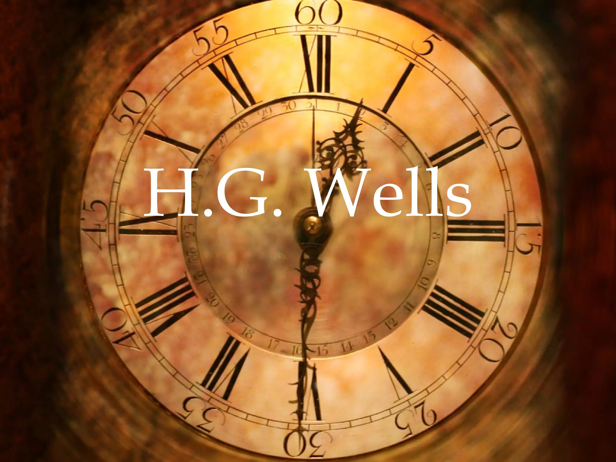 H.G. Wells & Science Fiction | PPT