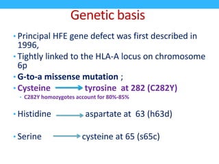 Hereditary Hemochromatosis | PPTX