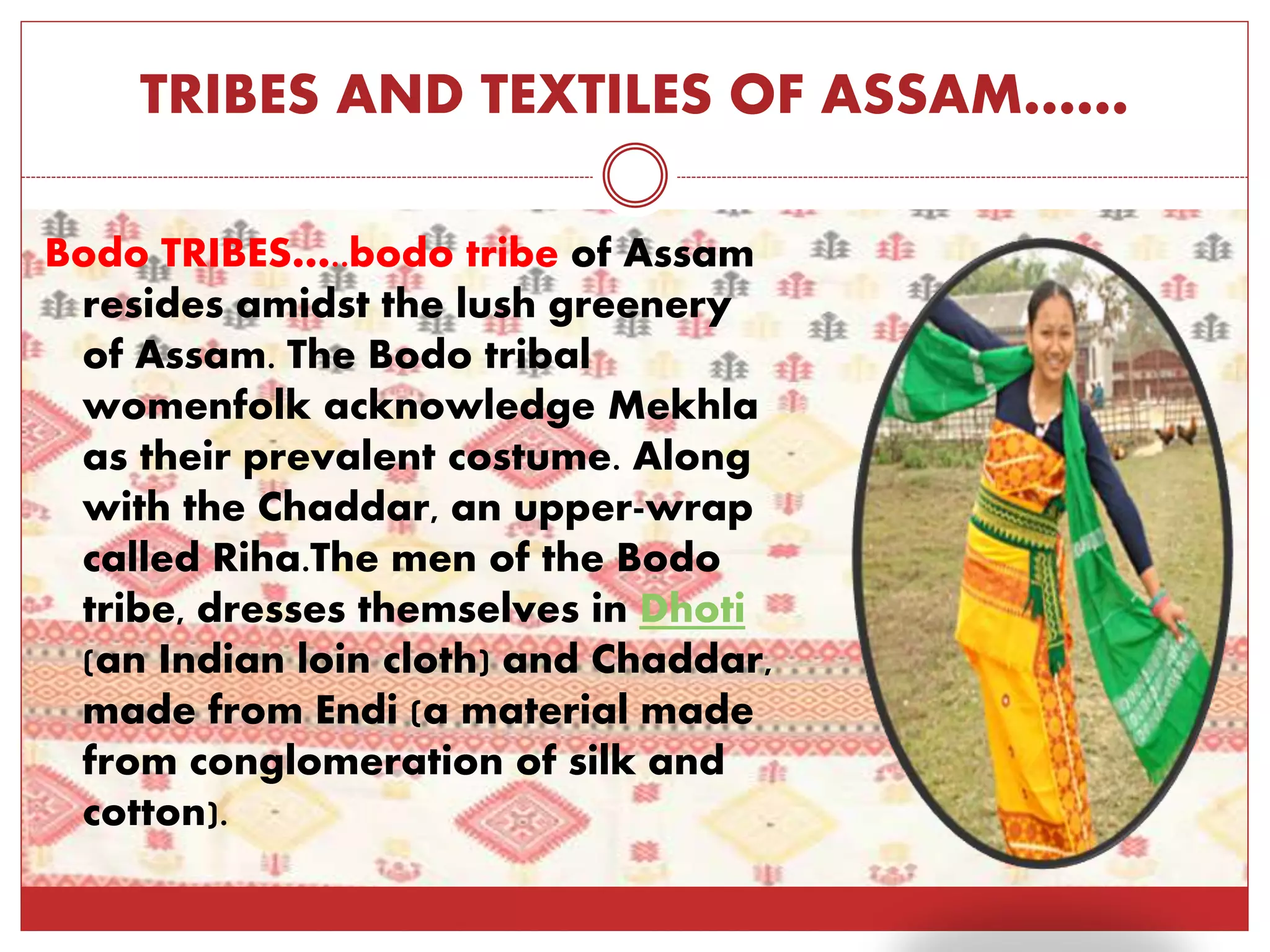 History of design and fashion - Costume of Assam | PPT