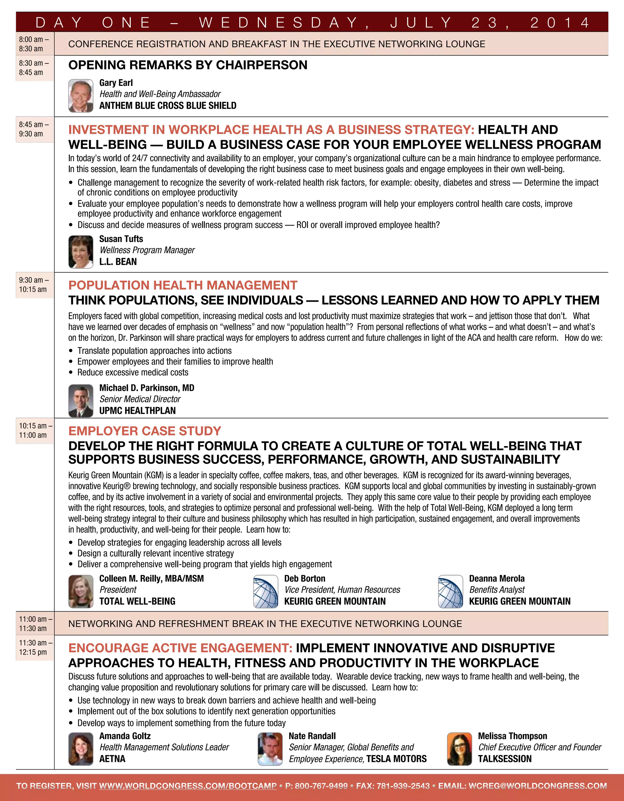 THe Employee Well-Being Bootcamp for HR, Benefits and Wellness ...