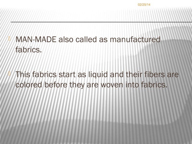 HH204- FABRIC AND LINEN HANDLING PRESENTATION | PPT