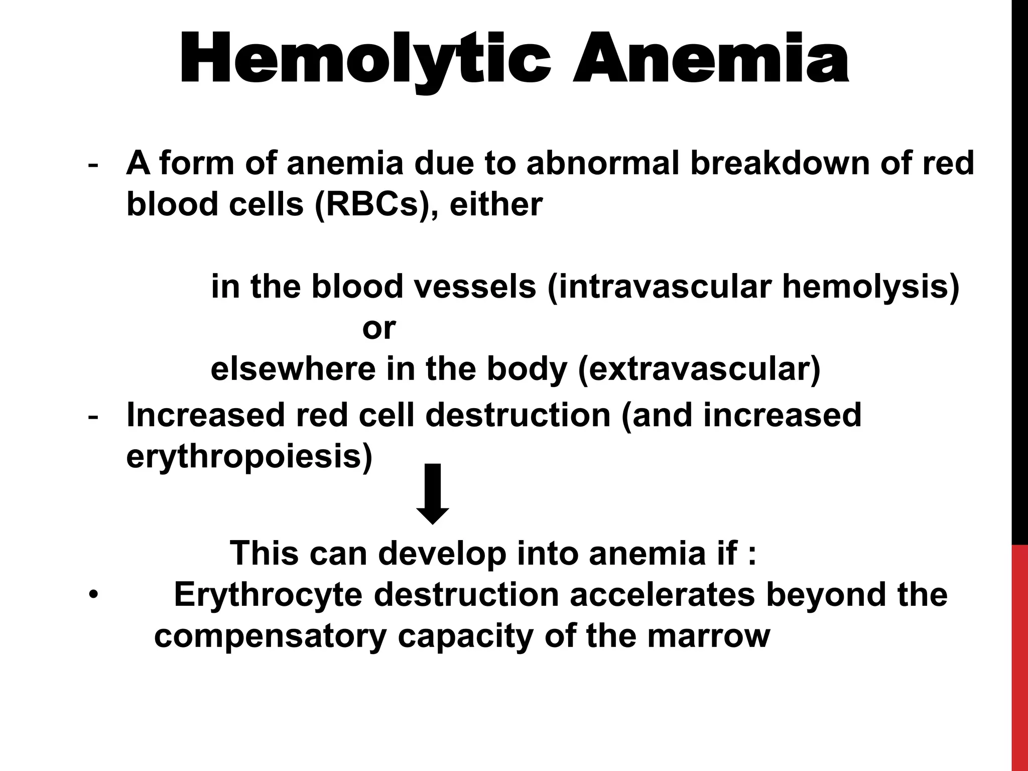 Hereditary Hemolytic Anemias | PPTX