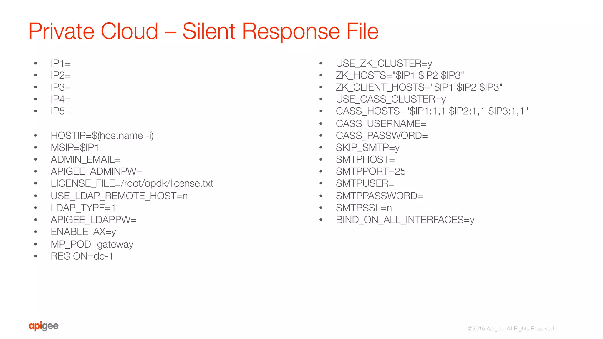 I Love APIs 2015 : Zero to Thousands TPS Private Cloud Operations ...