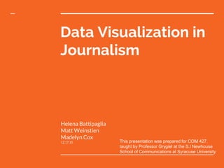 Data Visualization | PPT