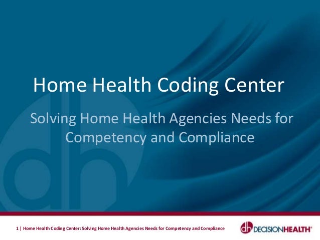 Home Health Coding Center by DecisionHealth