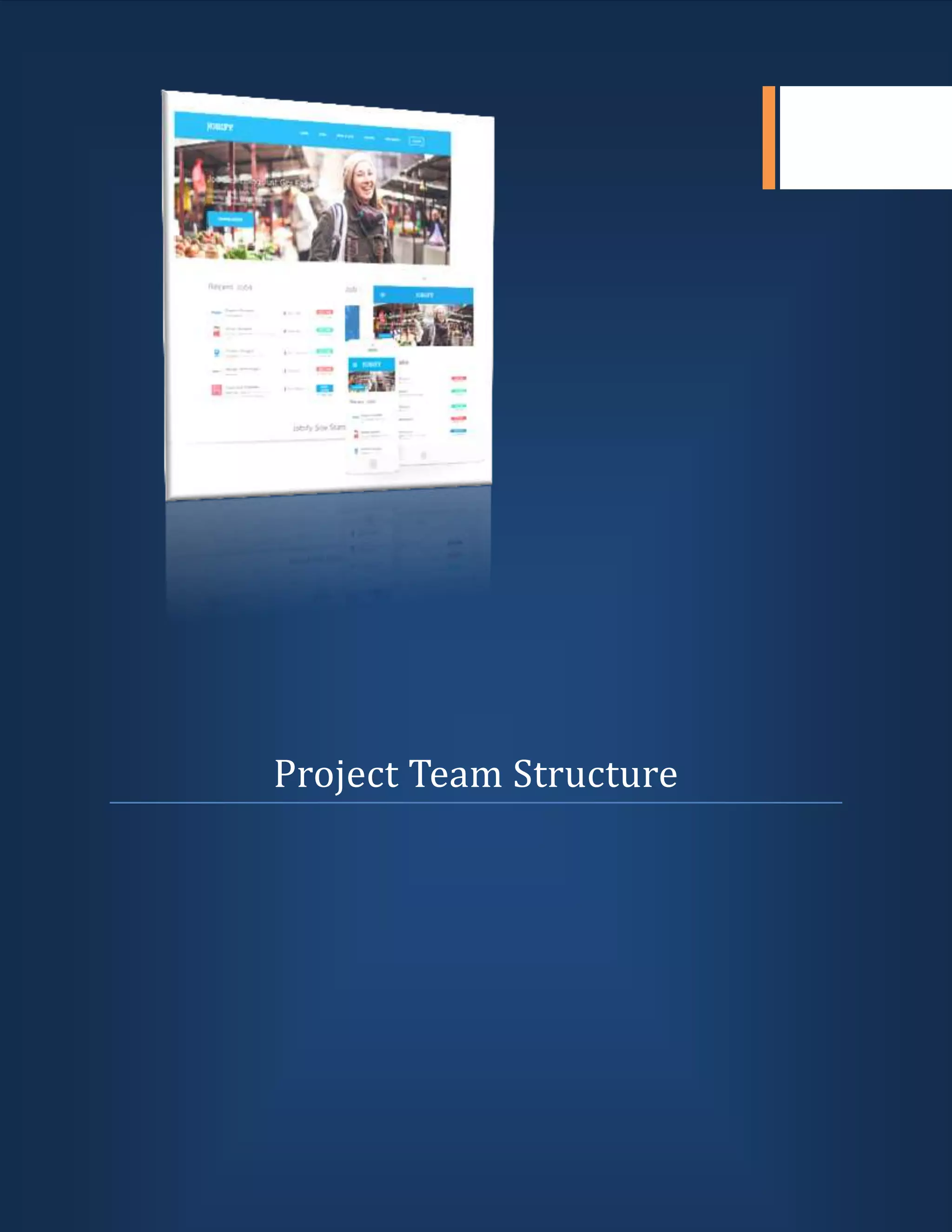 Project Team Structure | PDF | Computer Software and Applications ...