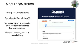 HHC Hospitality GE+A Program Month 2 (guestVoice Marriott Bonvoy focus ...