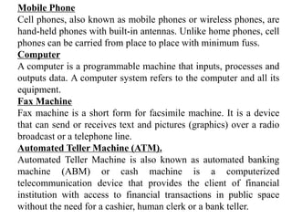 HHCJ AMUMARA:COMPUTER STUDIES LECTURE NOTE FOR SS2:003 | PPT