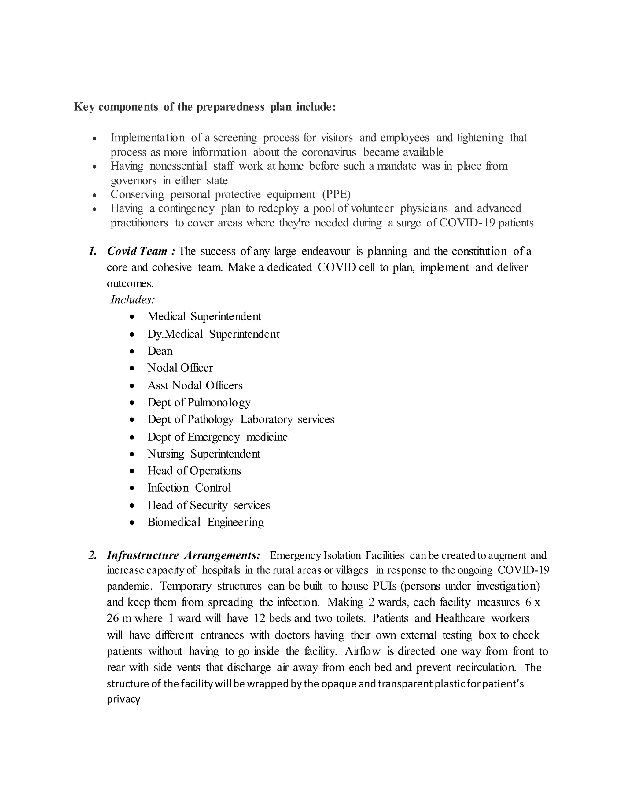 Project Management- Hospital and Healthcare Management | DOCX