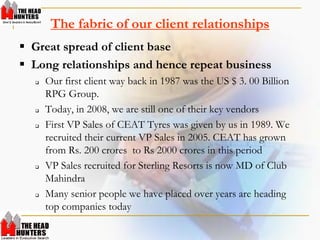 THE HEAD HUNTERS INDIA | PDF