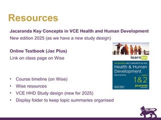 Comprehensive Guide to VCE Health and Human Development Units 1 & 2 ...