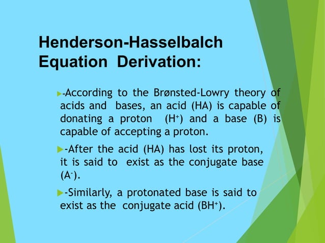 HH equation | PPTX | Chemistry | Science