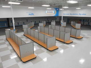 Store Fixture Installation Project for HH Gregg | PPT