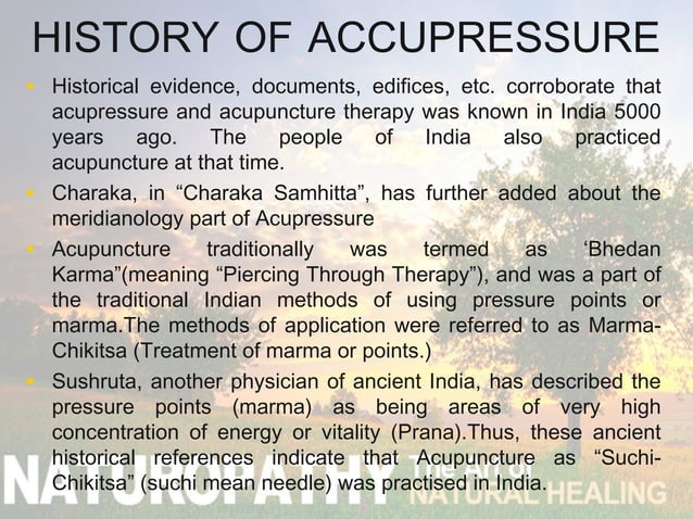 ACUPRESSURE | PPT