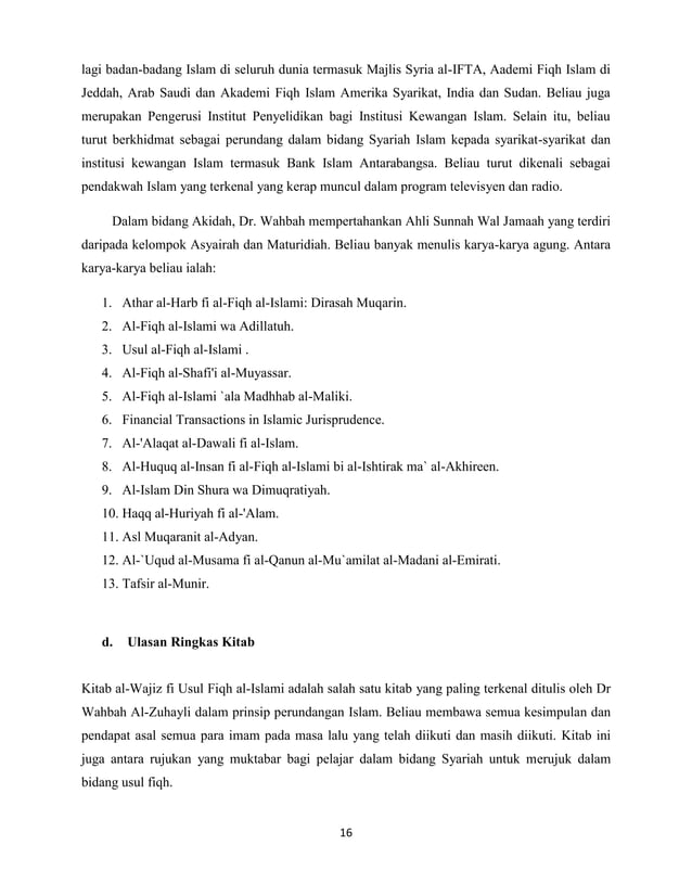 HHHC9101 LAPORAN AKHIR ( AN-NISA') | PDF