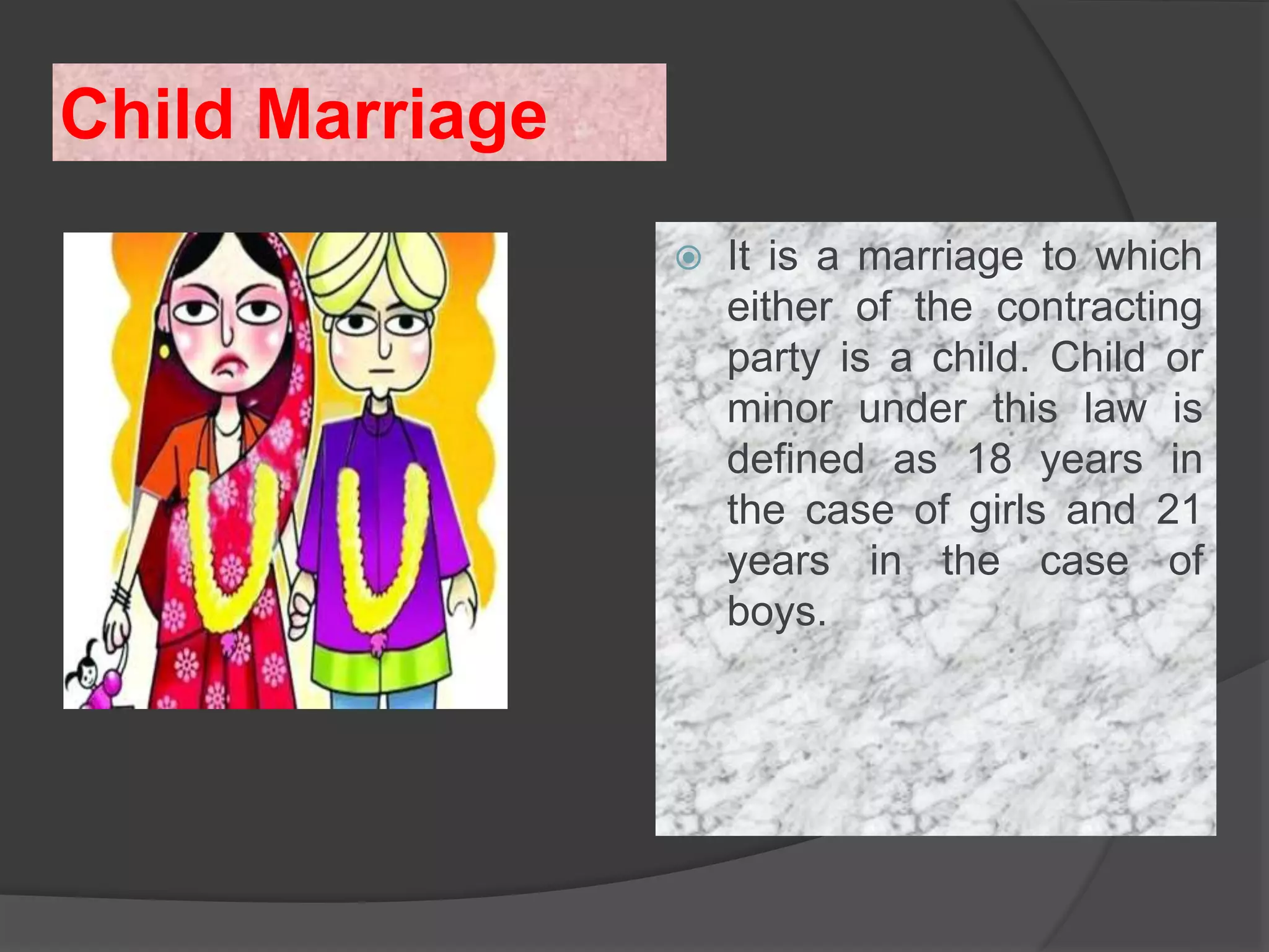 Child marriage presentation 1 | PPTX